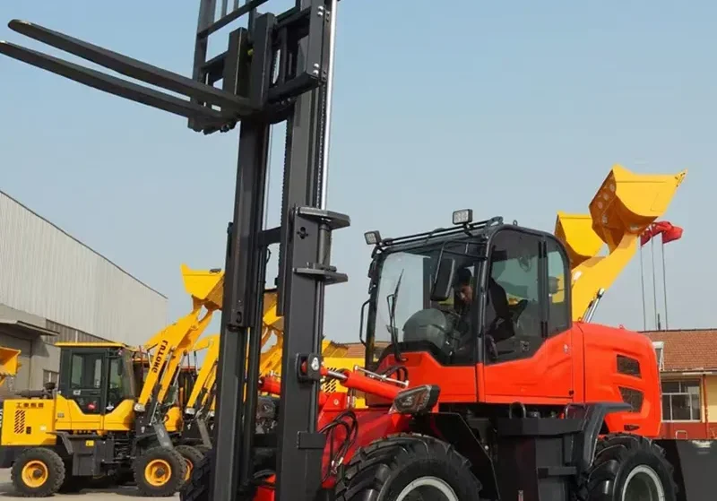 The Evolution of Forklifts from Warehouses to Real-World Terrain